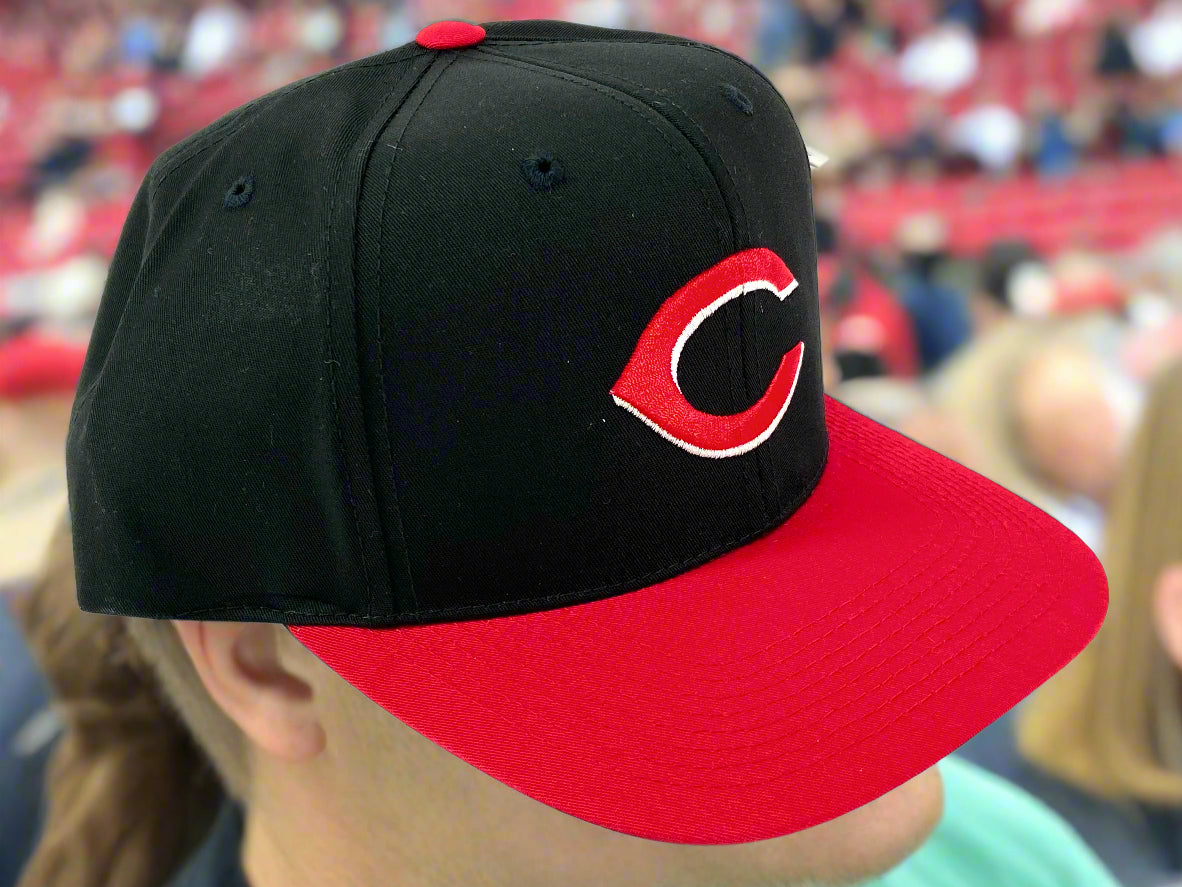 Cincinnati Reds Vintage MLB Team Color Snapback Hat by Outdoor Cap ...