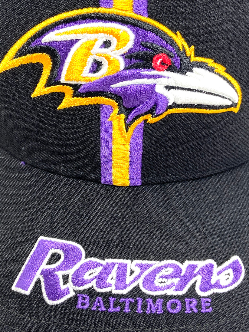 Baltimore Ravens Vintage NFL 15% Wool 3-D Logo Cap (New) By Twins Ent ...